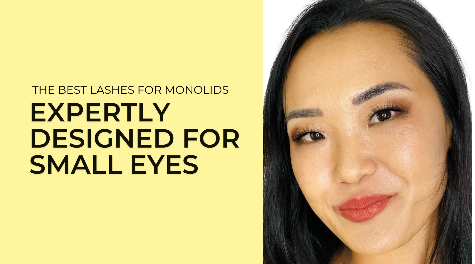 The Best Lashes for Monolids: Expertly Designed for Small Eyes ...