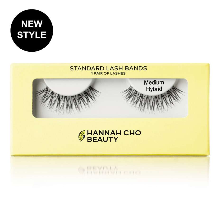 MEDIUM HYBRID LASHES – hannahchobeauty